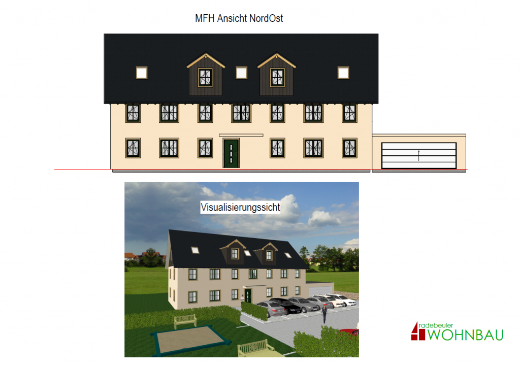 Ansicht Nord Ost - Radebeuler Wohnbau GmbH