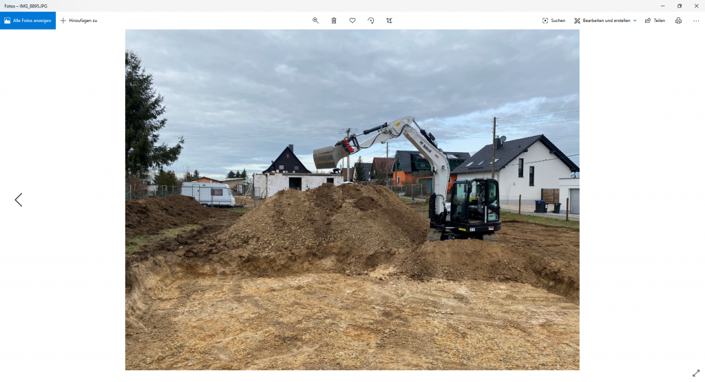 Aushub - Radebeuler Wohnbau GmbH